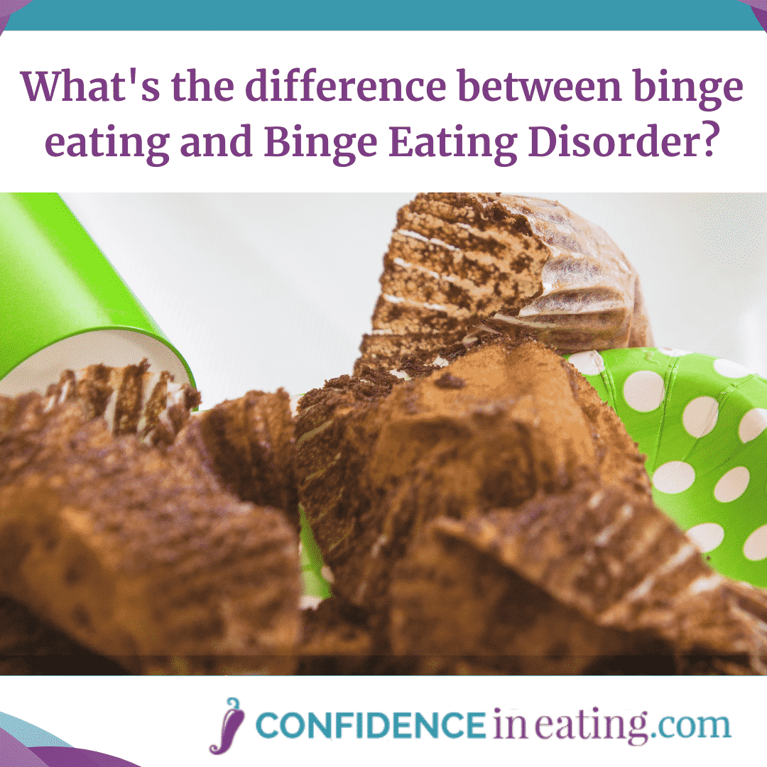 What is the difference between binge eating and binge eating disorder ...